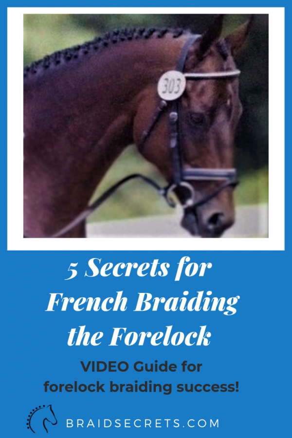 FIVE SECRETS FOR FRENCH BRAIDING THE FORELOCK - Braid Secrets